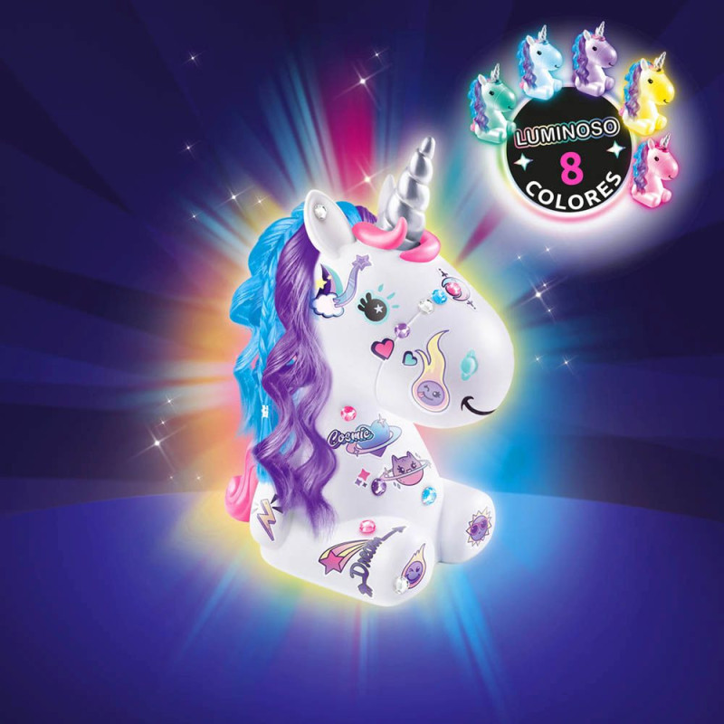 Style 4 Ever Unicornio DIY Con Luz Cósmica - Juguettos
